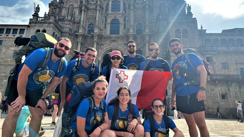 Step by step we arrived at Santiago…a 200Km walk – Maltese Augustinian ...