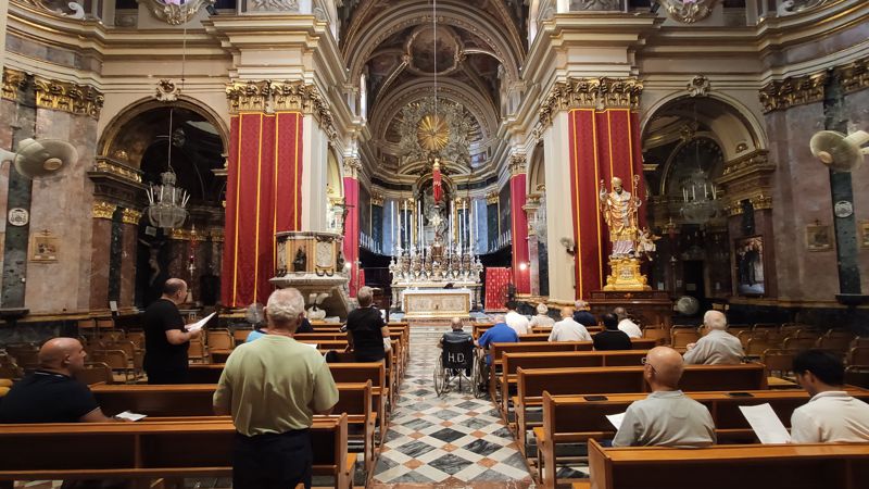 The Augustinians celebrate the Feast of St. Augustine together ...